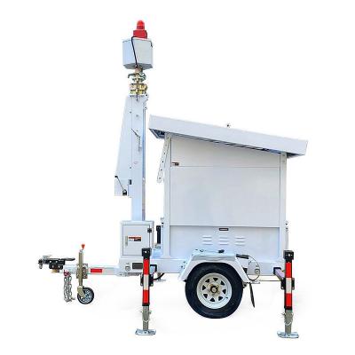 China OEM/ODM Customization Mobile Light Tower Silent Operation LED Lighting Flexible Mobility Solar Light Tower Price for sale