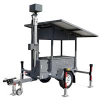 China Lightweight Solar Powered Portable Light Towers Outdoor Event  Solar Light Tower for Sale for sale