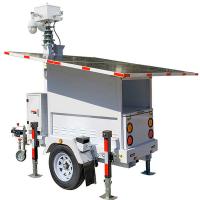 China Surveillance Portable Industrial Light Tower Safe Illumination Equipment Corrosion Resistant Solar Light Tower for sale