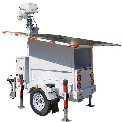 China Surveillance Portable Industrial Light Tower Safe Illumination Equipment Corrosion Resistant Solar Light Tower for sale