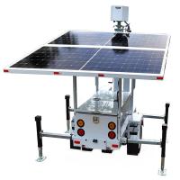 China Rapid Deployment Towable Solar Light Tower Night Shift Illumination Construction Site Mobile Solar Light Tower for sale