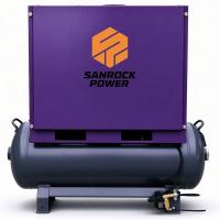 China Screw Air Compressor Stainless Steel Sheet Fabrication Industrial Machinery Voltage 220V Small Air Compressor for sale