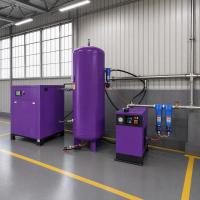 China Industrial Air Compressor Intelligent Control PM VSD Air Compressor Low Noise Screw Air Compressor Machine for sale