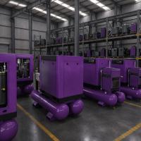 China Compact Air Compressor Machine Stable Flow Industrial Equipment Air Cooled Laser Cutting Air Compressor for Sale for sale