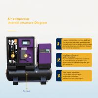 China Stainless Steel Sheet Fabrication Laser Cutting Air Compressor 16bar  20bar High Pressure Compact  Air Compressor Machine for sale