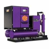 China Intelligent Touchscreen Control Portable Air Compressor 50HP High Utilization Laser Cutting Screw Air Compressor Manufacturer for sale