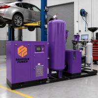 China Unit 4in 1Unit Air Compressor Machine Constant Air Supply Engineering Component Factories Industrial Diesel Air Compressor for sale