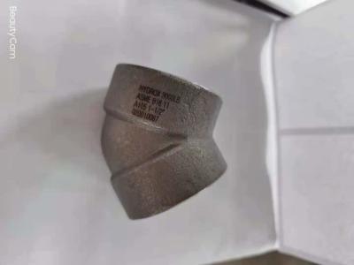 China Forged Steel Socket Weld 45 Degree Elbow 3000LB ASME B16.11 1/2-36 Inch for sale
