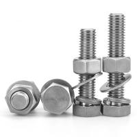 China Industrial Pure Titanium Hex Head Bolt Nut Washer Assembly Set - Grade 4.8/8.8/10.9 with ±0.05mm Tolerance for sale