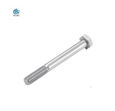 China DIN931 / A2-70  Stainless Steel Hexagon Head Bolts Plain Surface Hex Head Screws for sale