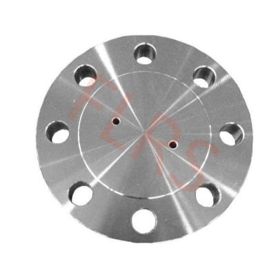 China ASTM A105 Raised Face Forged Carbon Steel Blind Flange for Industrial Piping Systems for sale