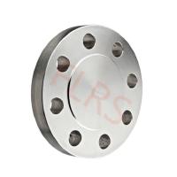 China ASTM A105 Raised Face Forged Carbon Steel Blind Flange for Industrial Piping Systems for sale