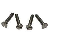 China M1-M20 Titanium Gr2 DIN 963 Slotted Countersunk Head Bolts - 340-410 MPa Tensile Strength for sale