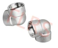 China Forged Stainless Steel Socket Weld 90 Degree Elbow ASME B16.11 Class 6000 1 Inch for sale