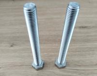 China Stainless Steel 18-8 Hex Head Tap Bolt M3-M72 Full Coarse Thread 6mm-300mm for sale
