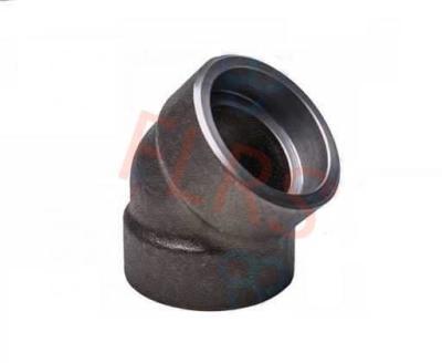 China ASTM A105 Hot Dip Galvanised Forged Pipeline Fitting Socket Weld Elbow Carbon Steel for sale