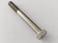 China 316 Stainless Steel Half Threaded Metric Hex Head Cap Bolt High Corrosion Resistant for sale