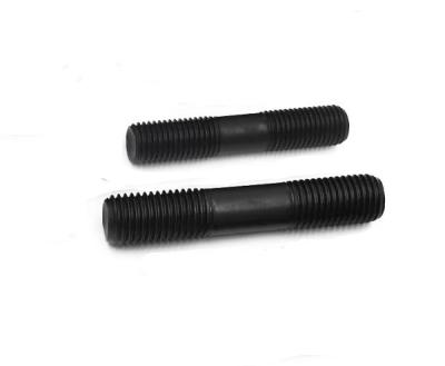 China Gr8.8 Oxide Double End Thread Bar / ASME B18.31.2 Table 2 High Strengthl Stud Bolt for sale