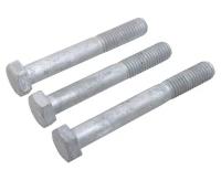 China Hot Dip Galvanized Hex Head Machine Bolt Partial Thread For Highway Fence Power Tower for sale