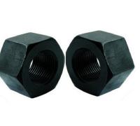 China Carbon Steel Hexagon Lock Nut Black Oxide Plating / M3 M8 M12 Hex Nut for sale