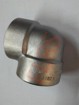 China Class 3000 Forged Steel 90 Degree Elbow A182 F316L ASME B16.11 1/8-4 Inch for sale