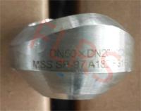 China MSS SP97 Butt Weld Outlet Pipe Fittings Reinforced Forged Stainless Steel A182 F316L 1/4-36 Inch for sale