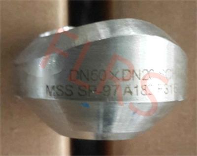 China MSS SP97 Butt Weld Outlet Pipe Fittings Reinforced Forged Stainless Steel A182 F316L 1/4-36 Inch for sale