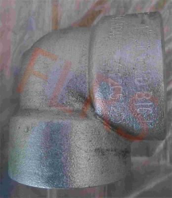 China 1 Inch Class 3000 90 Degree Elbow Forged Socket Welding Fittings A182 F304 304L for sale