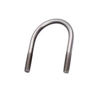 China Customized U Shape Bolt M8 with Hex Nut Washer Ti Gr2 U Clamp Nonstandard for sale