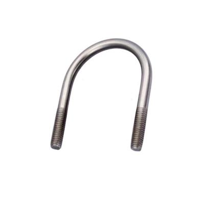 China Customized U Shape Bolt M8 with Hex Nut Washer Ti Gr2 U Clamp Nonstandard for sale