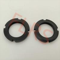 China EN AW-7075 Aluminum Slotted Rolling Bearing Round Lock Nut for Motorcycle Automotive for sale