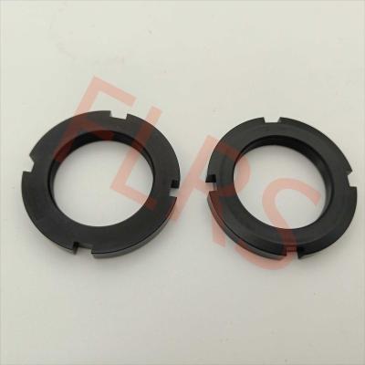 China EN AW-7075 Aluminum Slotted Rolling Bearing Round Lock Nut for Motorcycle Automotive for sale