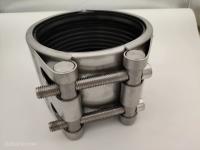 China DN150 Single Pipe Leak Repair Clamp SS304 NBR Liner 203mm Length 1.6MPa for sale