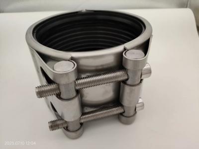China DN150 Single Pipe Leak Repair Clamp SS304 NBR Liner 203mm Length 1.6MPa for sale