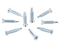 China Cross Socket Countersunk Head Self Drilling Screws for Sheet Metal - ST2.9 to ST6.3 Size, 10-300mm Length, 1022 Steel for sale