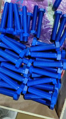 China ASTM A325 TYPE 1 PTFE Coating Hex Head Bolt Standard ISO4014/ISO 4017 for sale