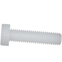 China PVDF Hex Head Bolt Full Thread M2-M24 External Hex Drive Right Hand Thread 100 Pieces for sale