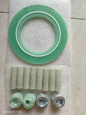 China Flange Insulation Kit Type F G10 PTFE Gasket for Raised Face Flanges 150lb for sale