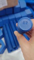 China XYLAN Fluorocarbon Coated STUD BOLT With 2 Heavy Hex. Nuts For Steel Pipeline Flanges for sale