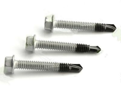 China Bonded Washer Self-Drilling Screw Stainless Steel 304/316 with SCM435 Material Hexagon Head - FLRS-002DS Model for sale