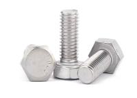 China Duplex Stainless Steel 2205 Hex Head Bolts M8-M24 20-150mm for Marine Chemical Oil for sale