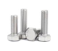 China Duplex Stainless Steel 2205 Hex Head Bolts M8-M24 20-150mm for Marine Chemical Oil for sale