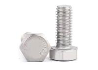 China Duplex Stainless Steel 2205 Hex Head Bolts M8-M24 20-150mm for Marine Chemical Oil for sale