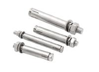 China Stainless Steel Expansion Anchor Bolt M6-M20 Wedge Sleeve A2-70 700 N/mm Tensile Strength for sale