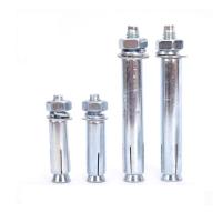 China Wedge Sleeve Type Expansion Anchor Screws M6-M20 Galvanized Carbon Steel 4.8 8.8 for sale