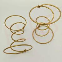 China High-Temperature Gold-Plated Furniture Springs 2.0-4.1mm Wire Diameter 80-130mm OD for Sofa Cushions for sale