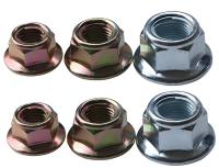 China Fine Thread Hex Flange Nut ISO7044 Carbon Steel M5-M20 for Industrial Fastening for sale