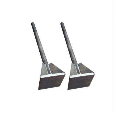 China Steel Structure High Strength Welded Plate Embedded Anchor Bolts M27-M100 Diameter, 5000 lbs Capacity for Foundation Construction for sale