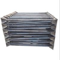 China Steel Structure High Strength Welded Plate Embedded Anchor Bolts M27-M100 Diameter, 5000 lbs Capacity for Foundation Construction for sale