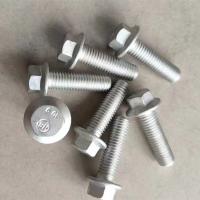 China Dacromet Hex Flange Head Bolt Grade 10.9 UNC Thread M3-M36 Carbon Steel for sale